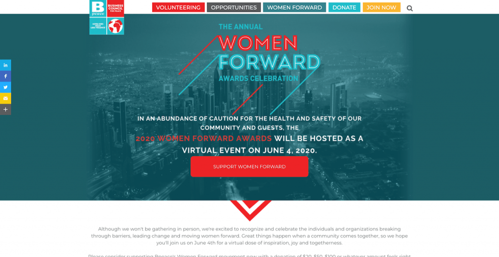 Bpeace - YellowWebMonkey Web Design