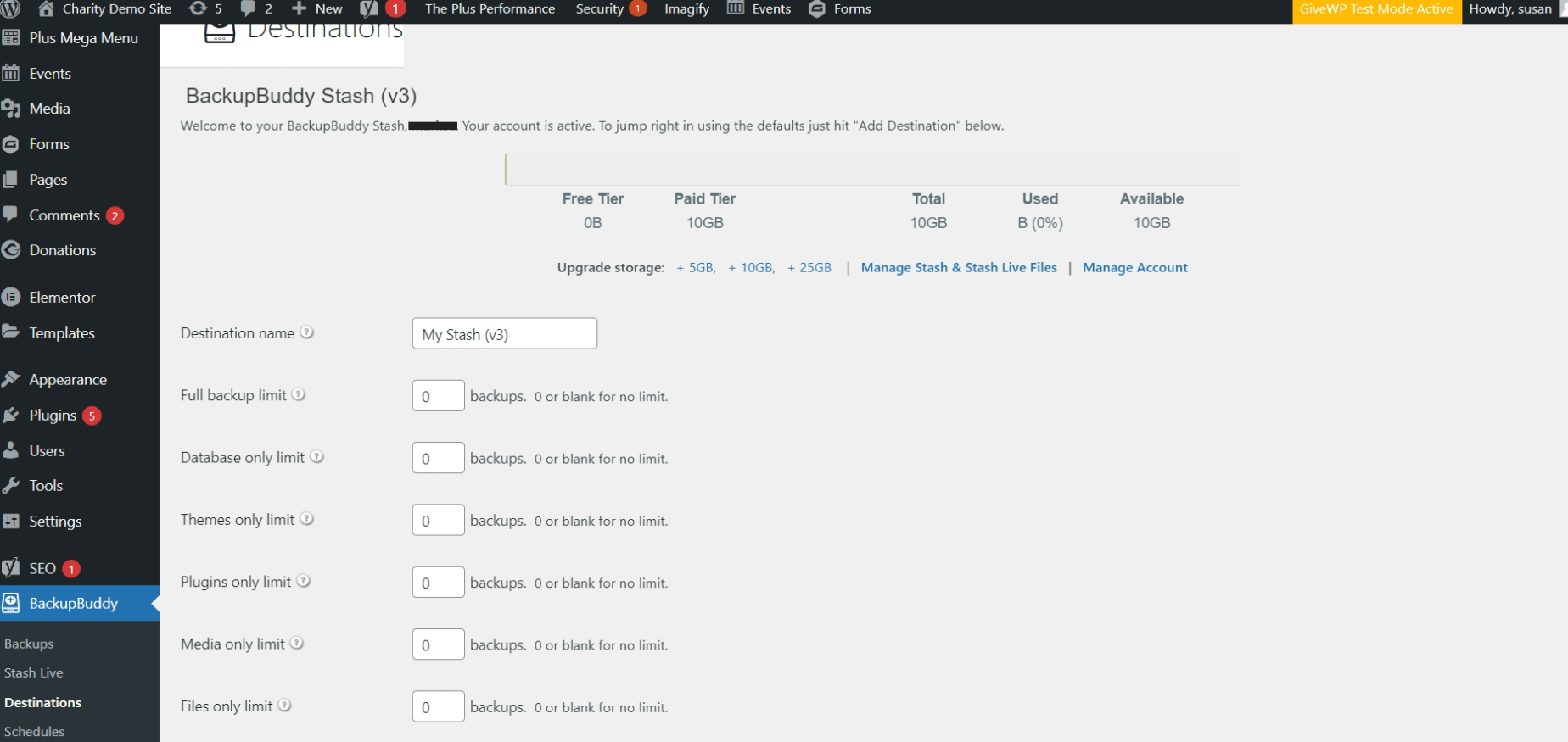 How to Run a Backup with BackupBuddy - YellowWebMonkey Web Design