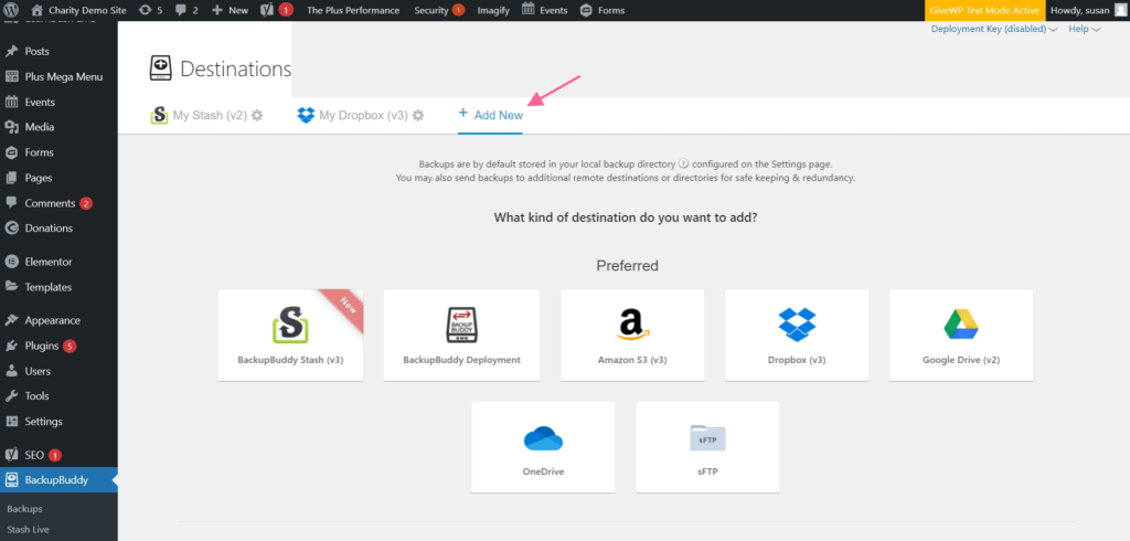 How to Run a Backup with BackupBuddy - YellowWebMonkey Web Design
